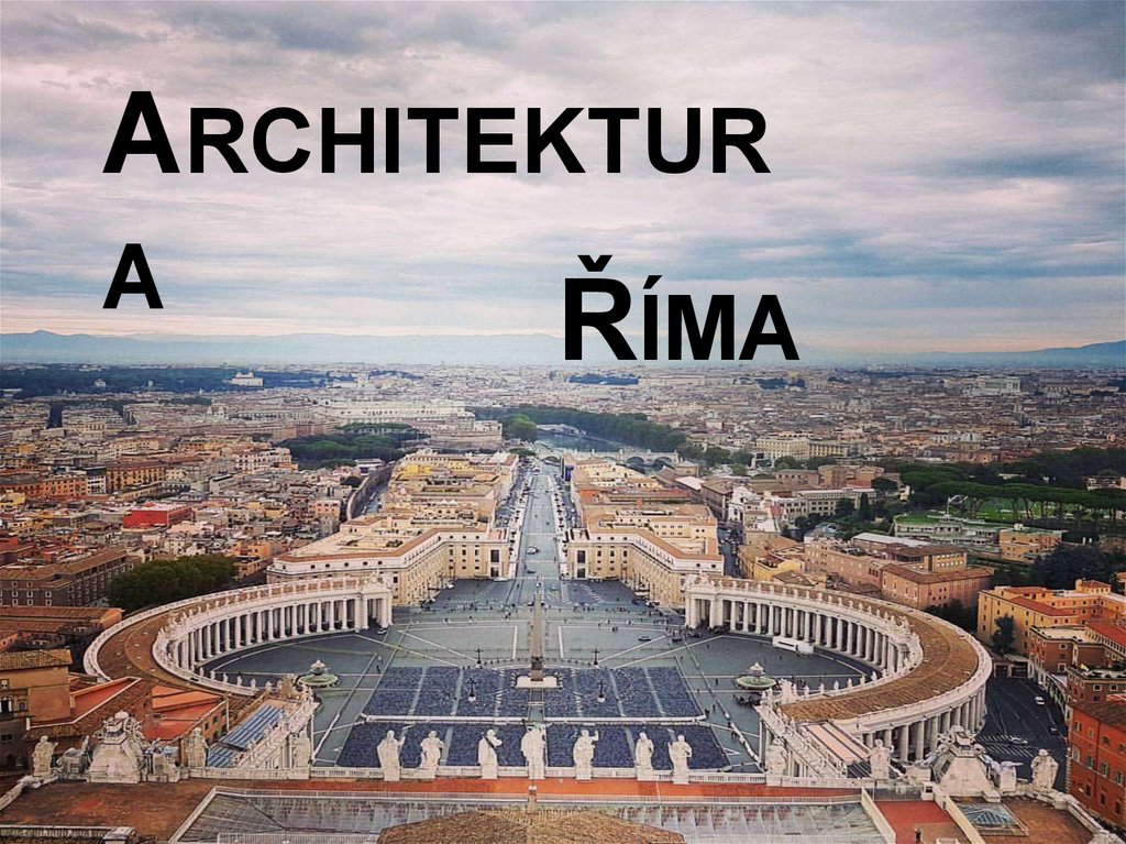 Architektura Říma - online presentation