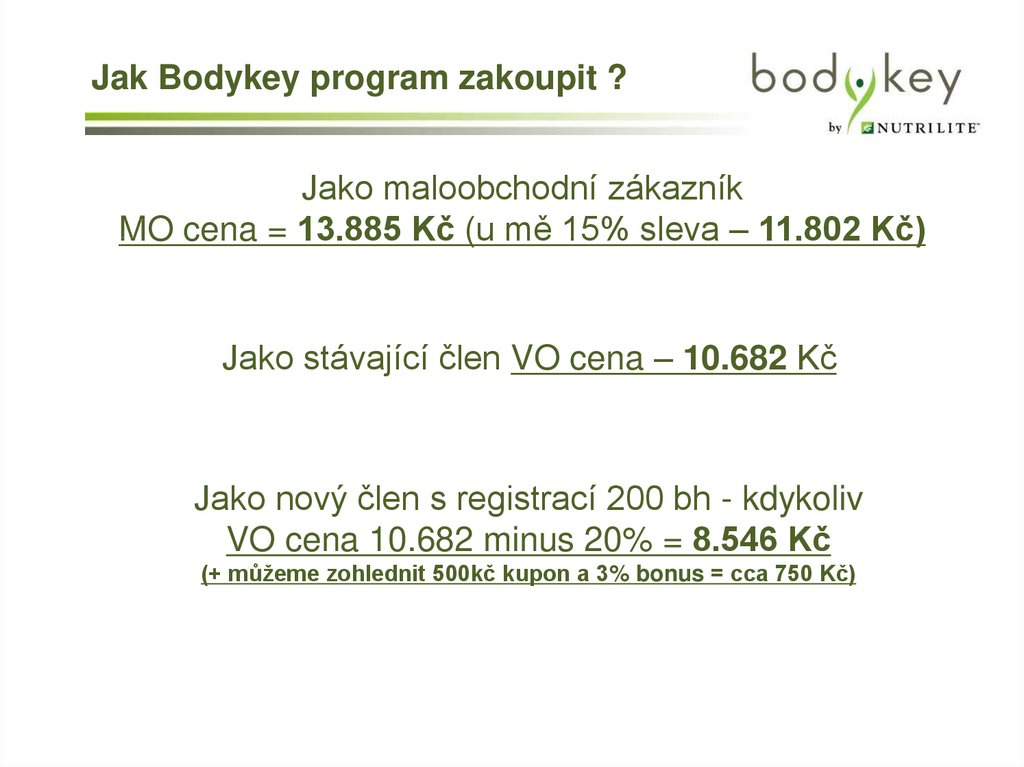 Hubnutí na míru - презентация онлайн