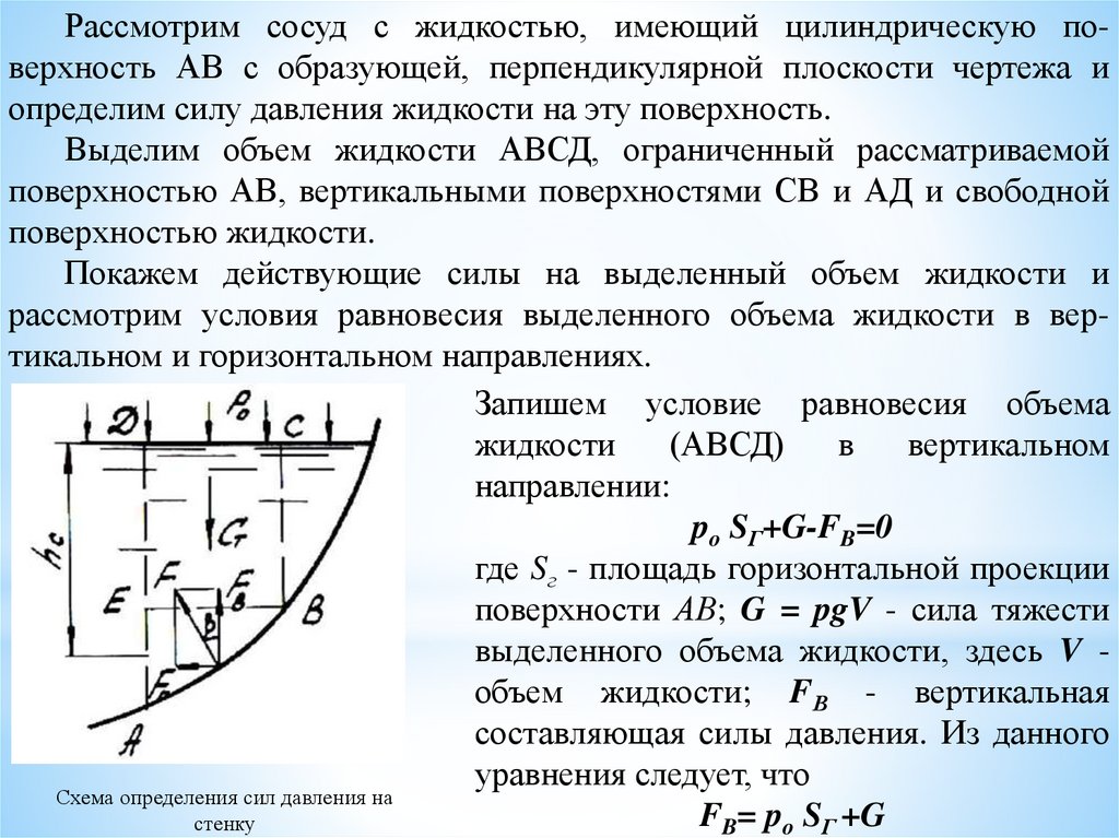 Гидростатика - презентация онлайн