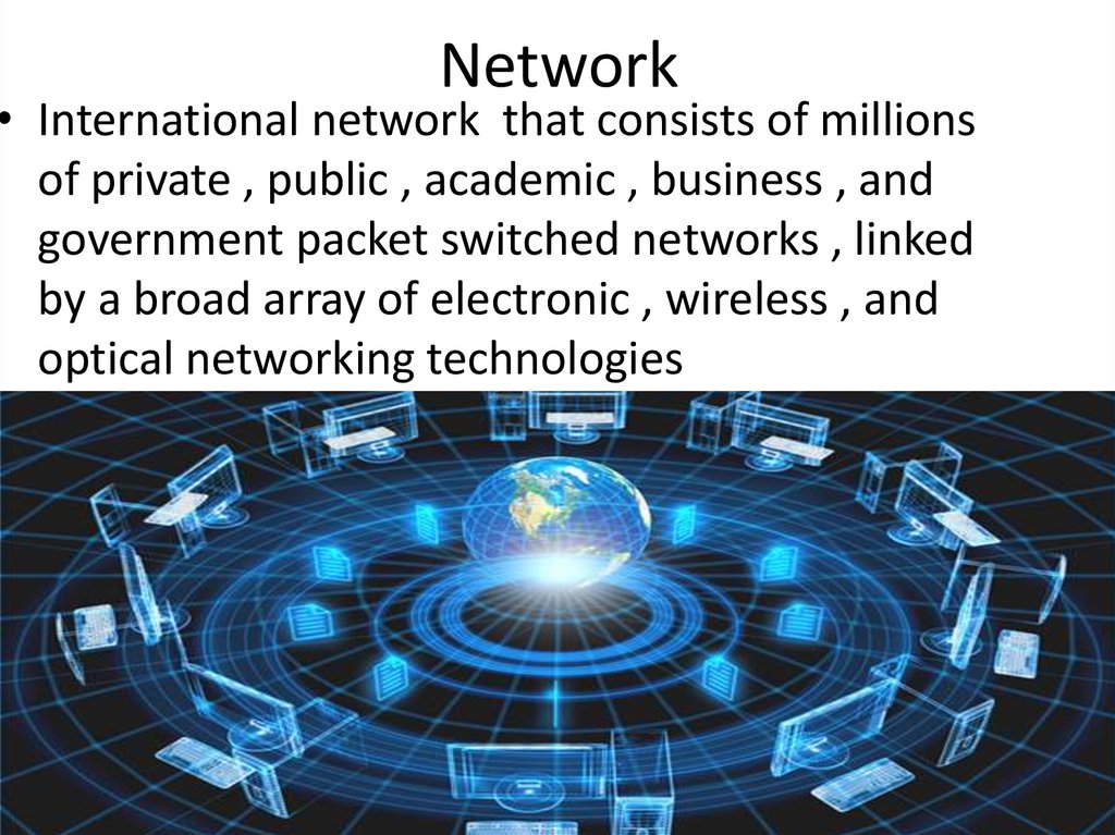 Definition The Internet 