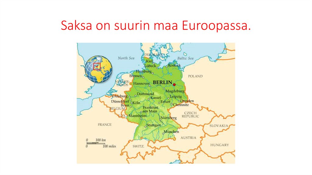 Saksa - презентация онлайн