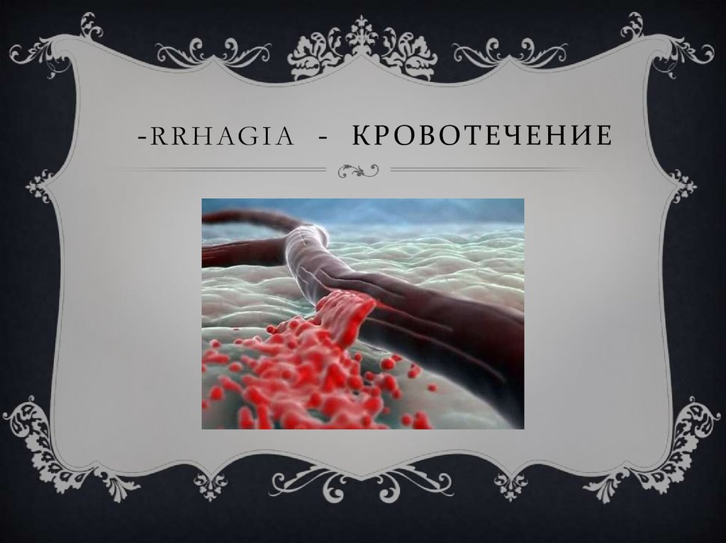 Терминоэлементы - презентация онлайн